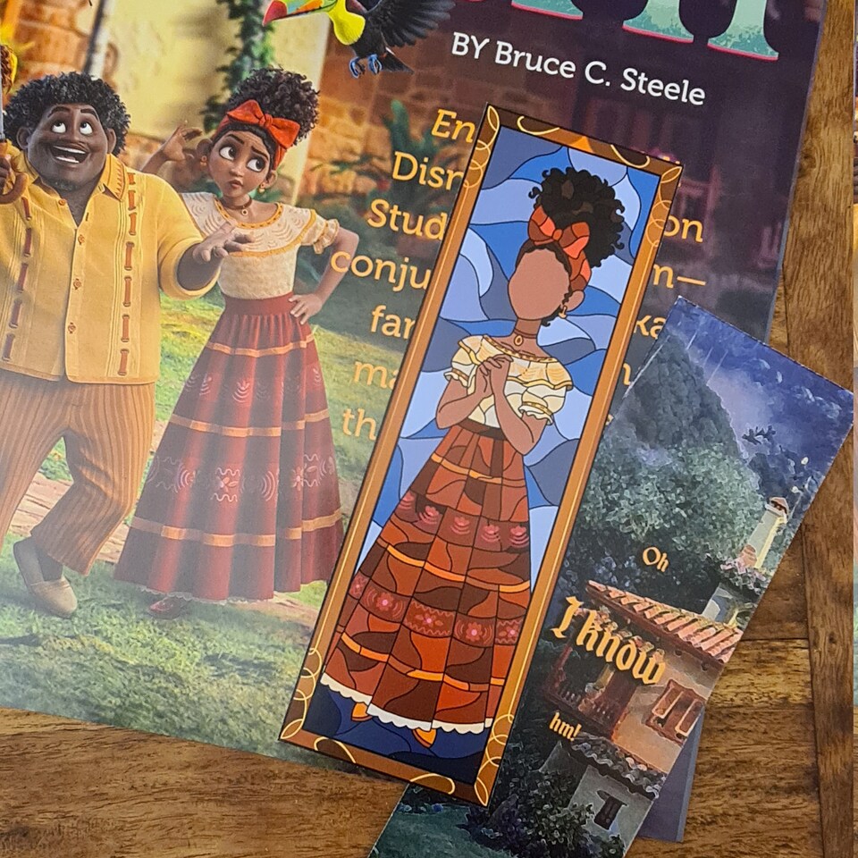 Dolores Bookmark, Disney Encanto, She Can Hear A Pin Drop Designed ...