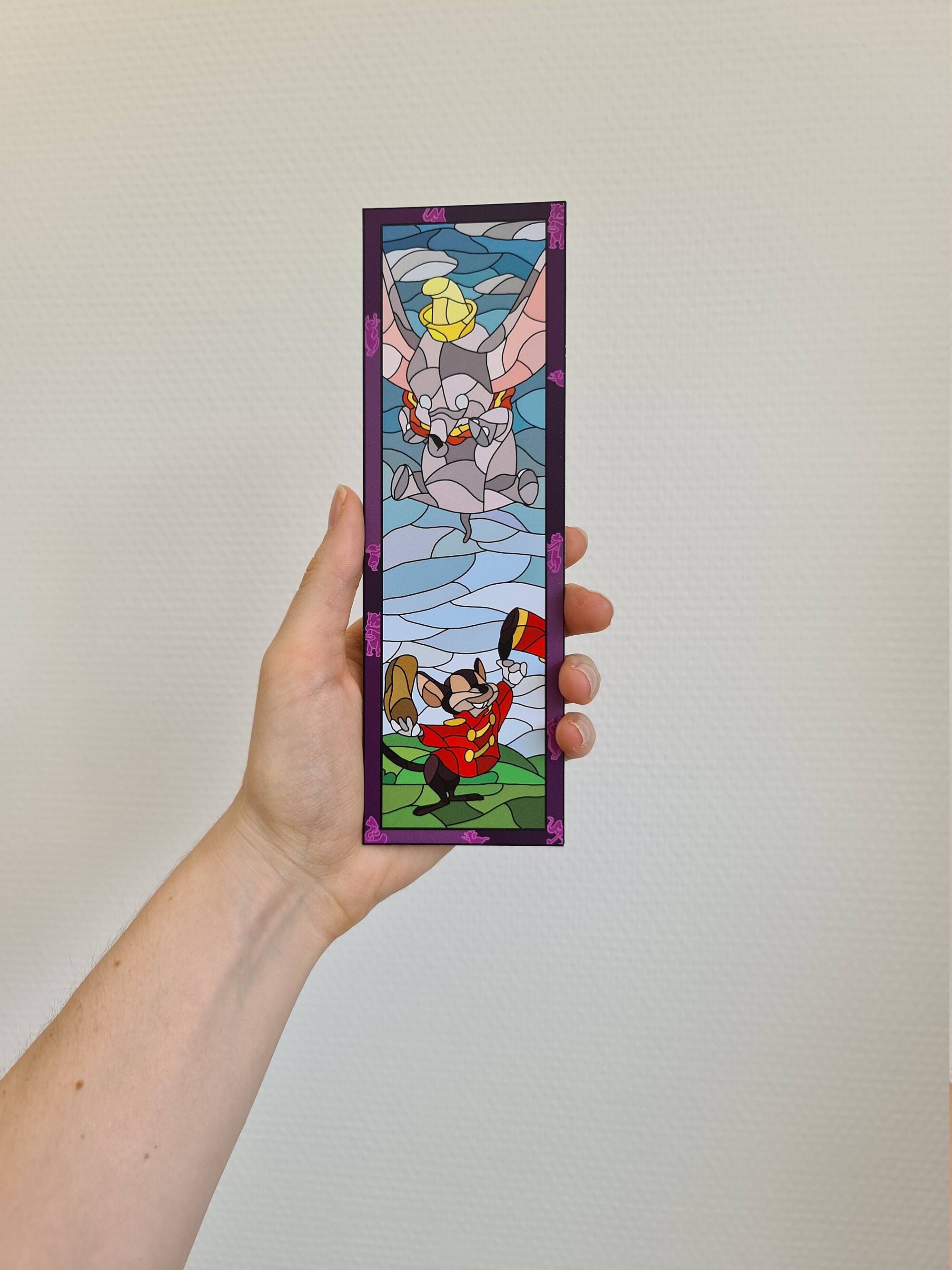 Dumbo Bookmark, Disney Classic, Flying Elephant