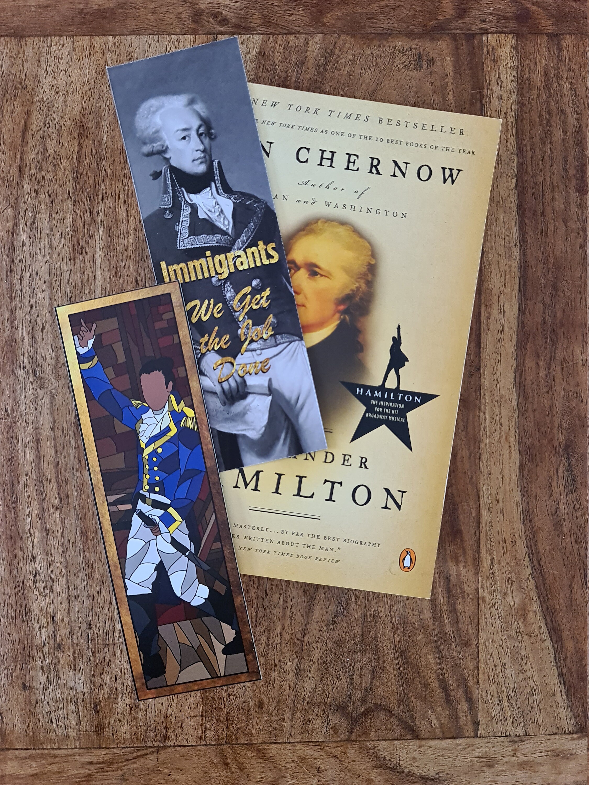 Hamilton Bookmark Set - Etsy