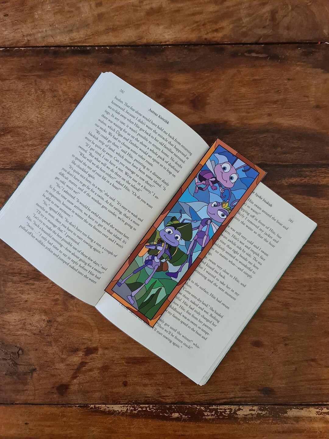 Bug's Life Bookmark, Disney Pixar, Together Even the Smallest Can ...