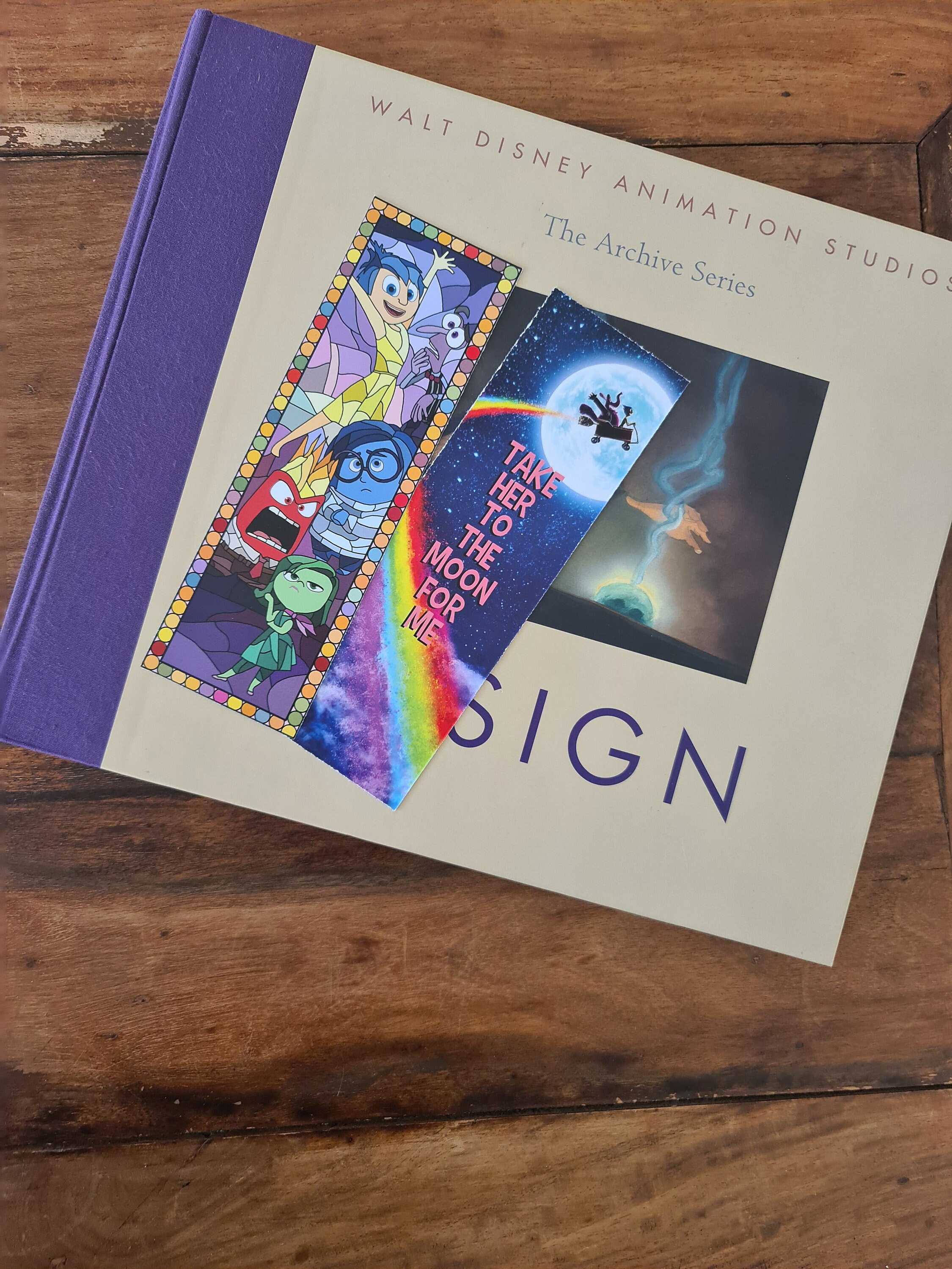 Inside Out Bookmark Disney Pixar Take Her to the Moon for Me - Etsy ...