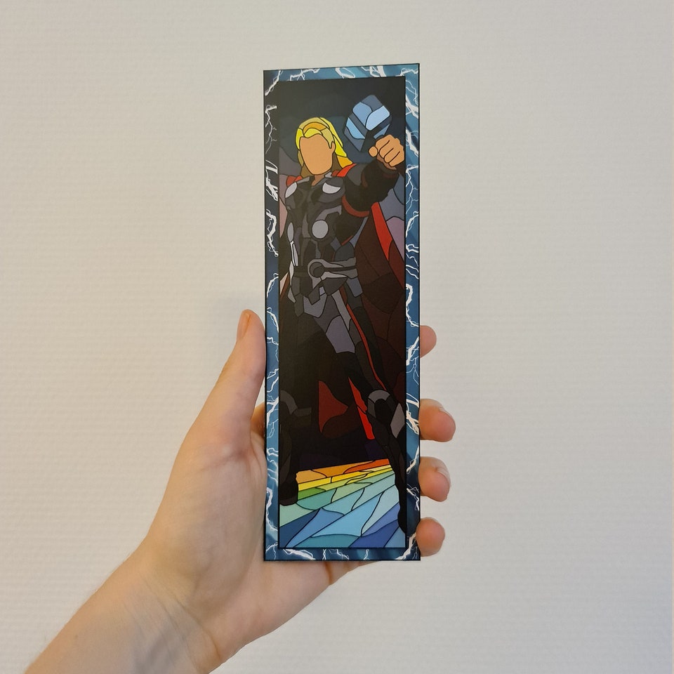 Thor Odinson, Marvel Bookmark, Mjolnir Thundergod, Dark World Love and ...