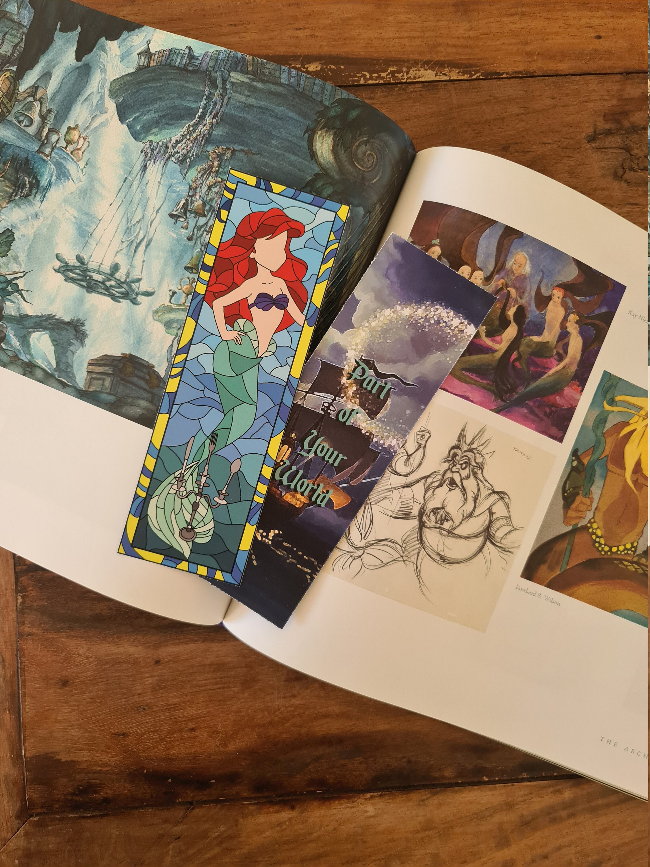 Ariel Bookmark Disney Princess Little Mermaid Part of Your - Etsy