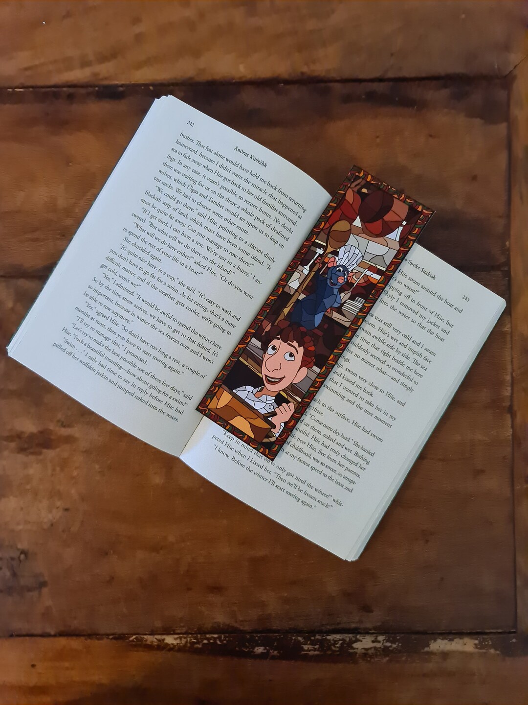 Ratatouille Bookmark, Disney Pixar, Anyone Can Cook, Remy Alfredo ...
