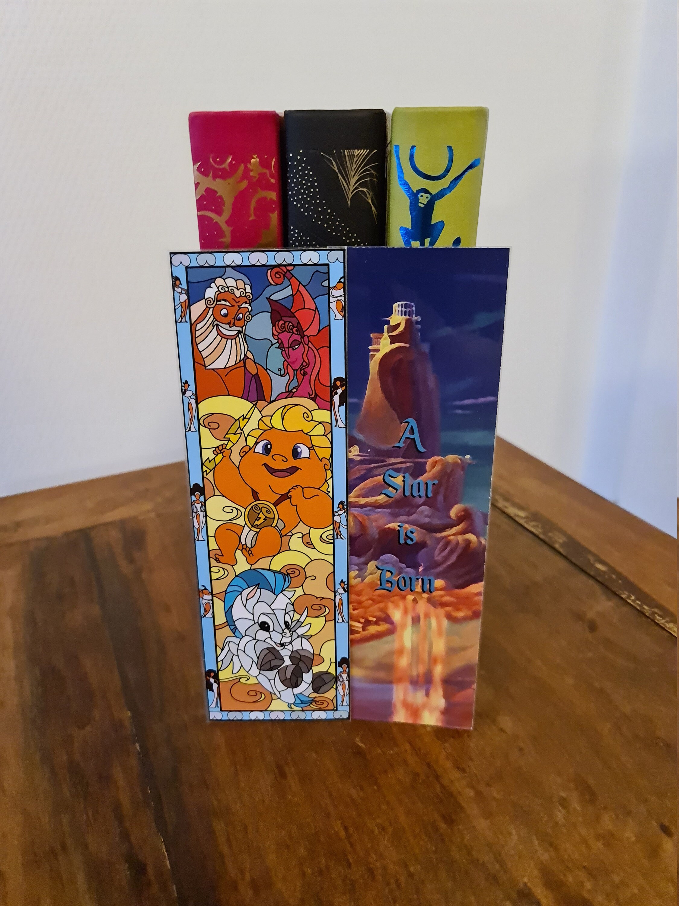 Baby Hercules and Pegasus Bookmark Disney Hercules Zeus and - Etsy