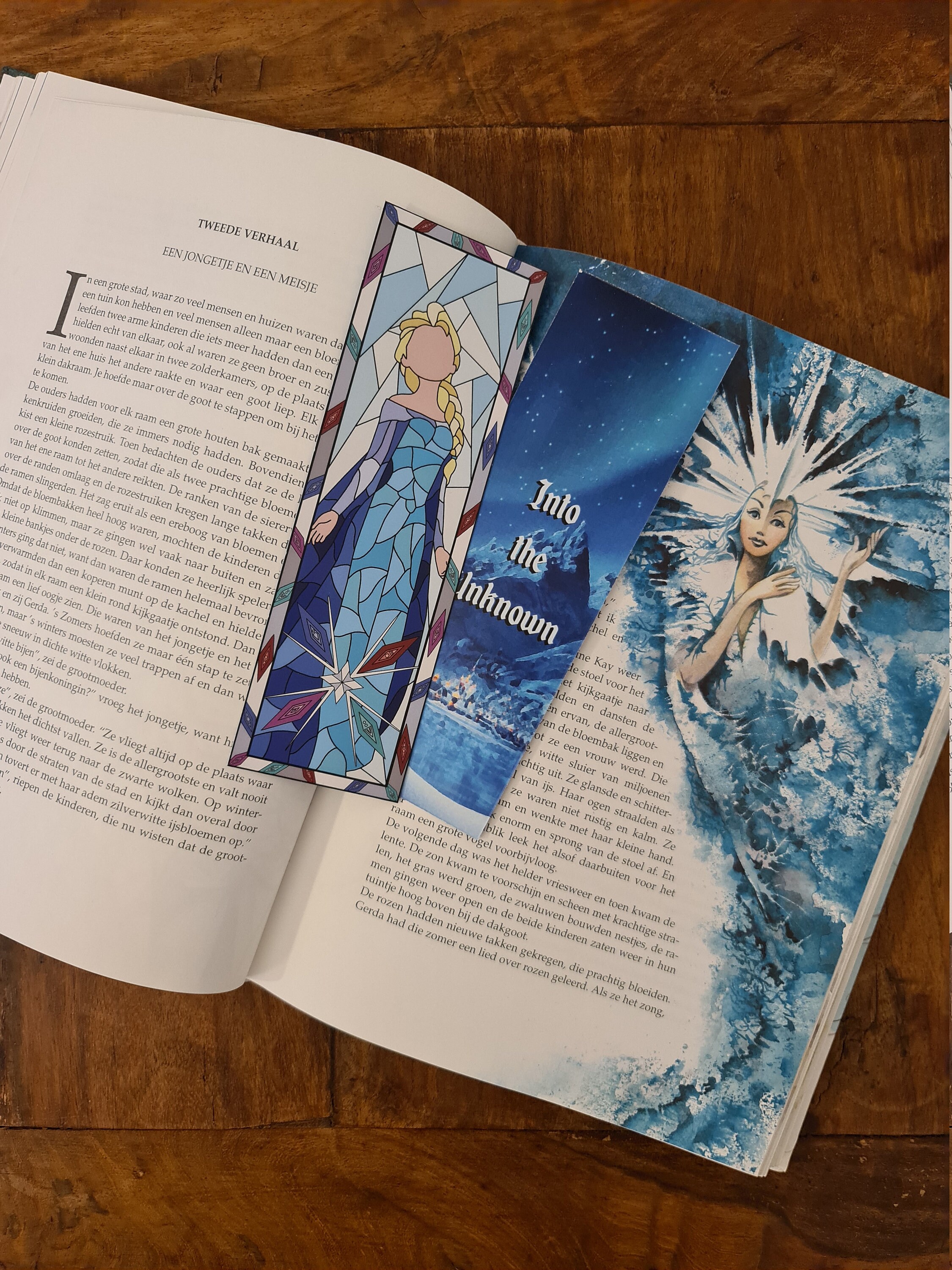 Frozen Elsa Bookmark Ice Queen Into the Unknown - Etsy