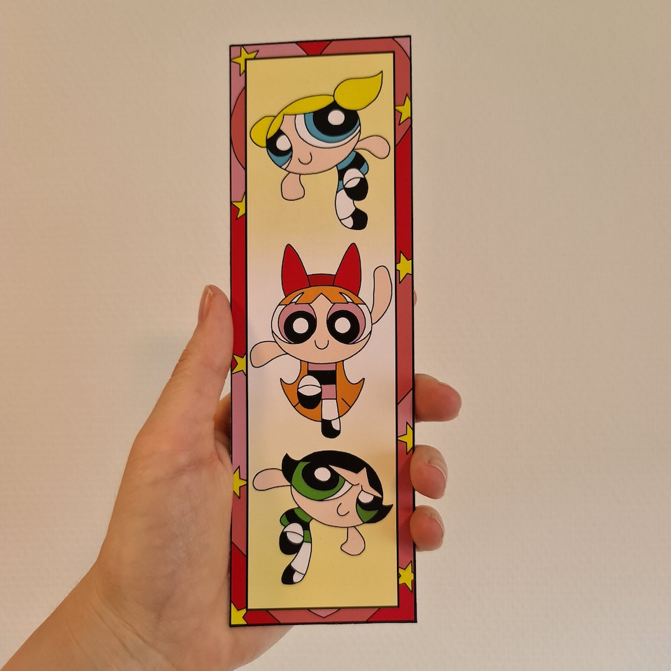 PowerPuff Girls Bookmark, Bubbles Blossom Buttercup sold by Ishan ...