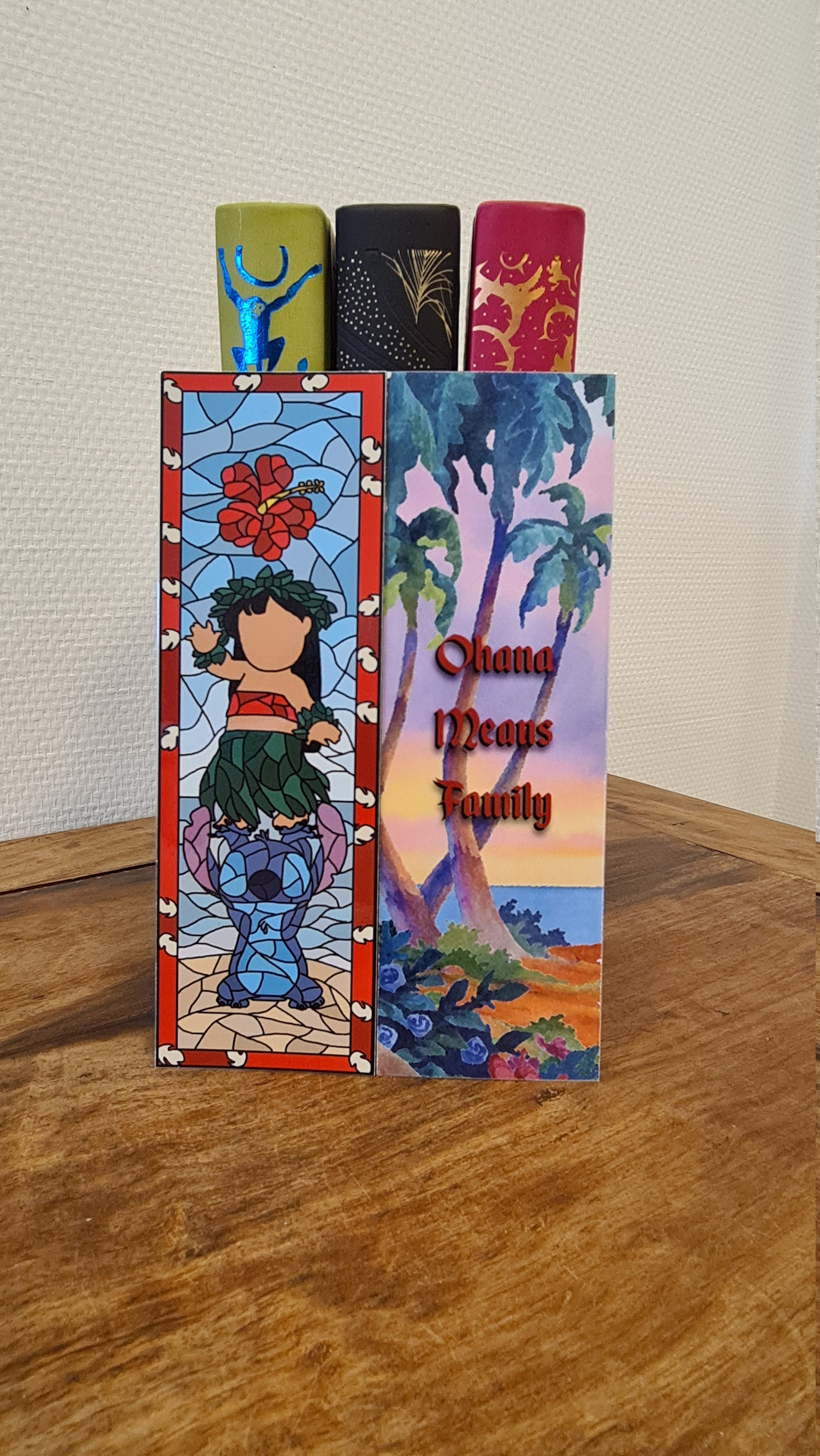 Lilo and Stitch Bookmark Ohana Hawaii Flower - Etsy