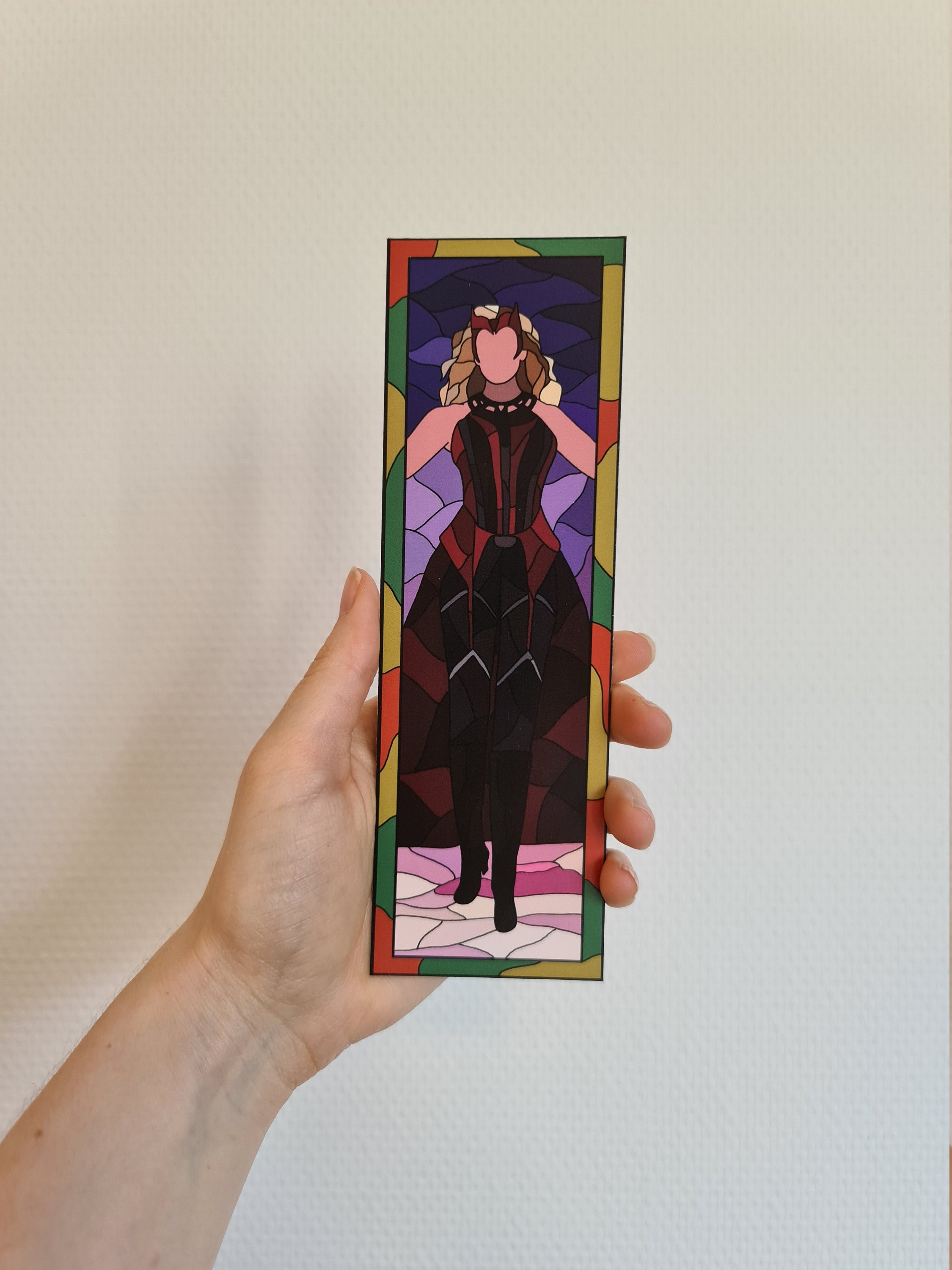 Wanda Maximoff Marvel Bookmark Scarlet Witch - Etsy