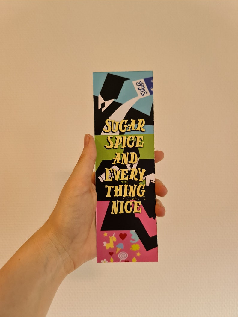 Powerpuff Girls Bookmark Bubbles Blossom Buttercup - Etsy