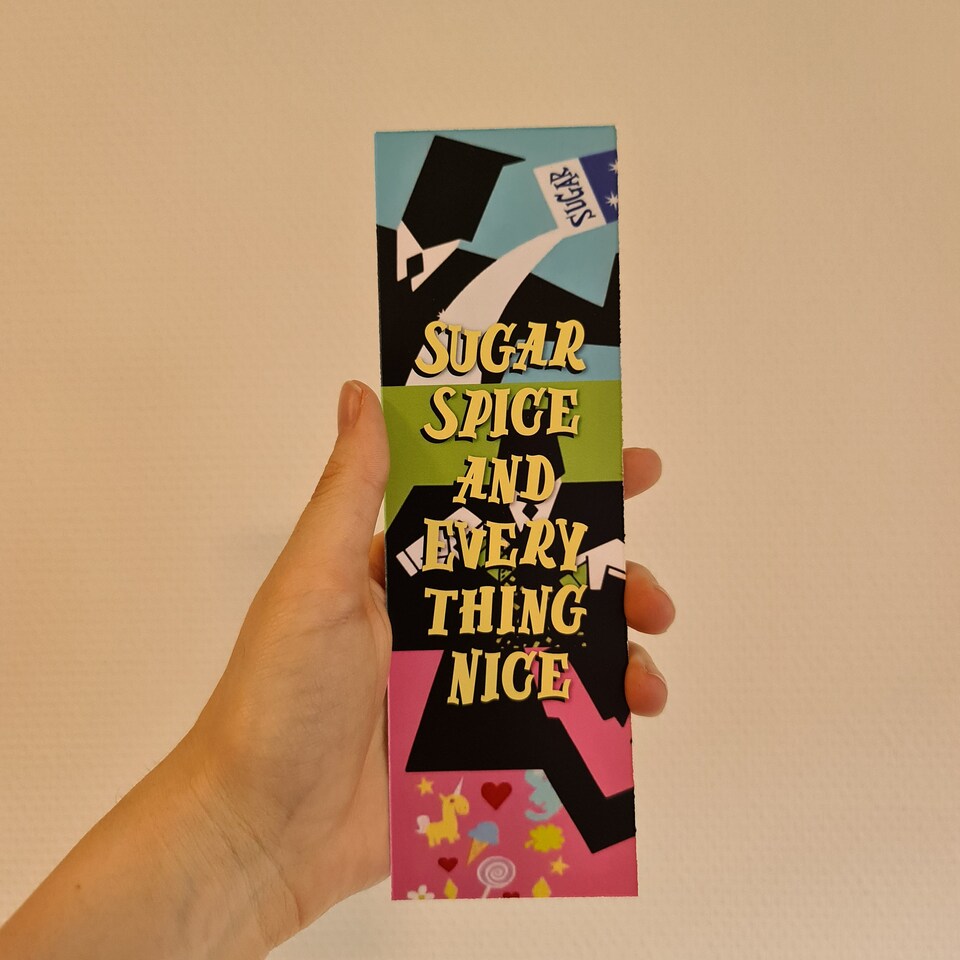 PowerPuff Girls Bookmark, Bubbles Blossom Buttercup sold by Ishan ...