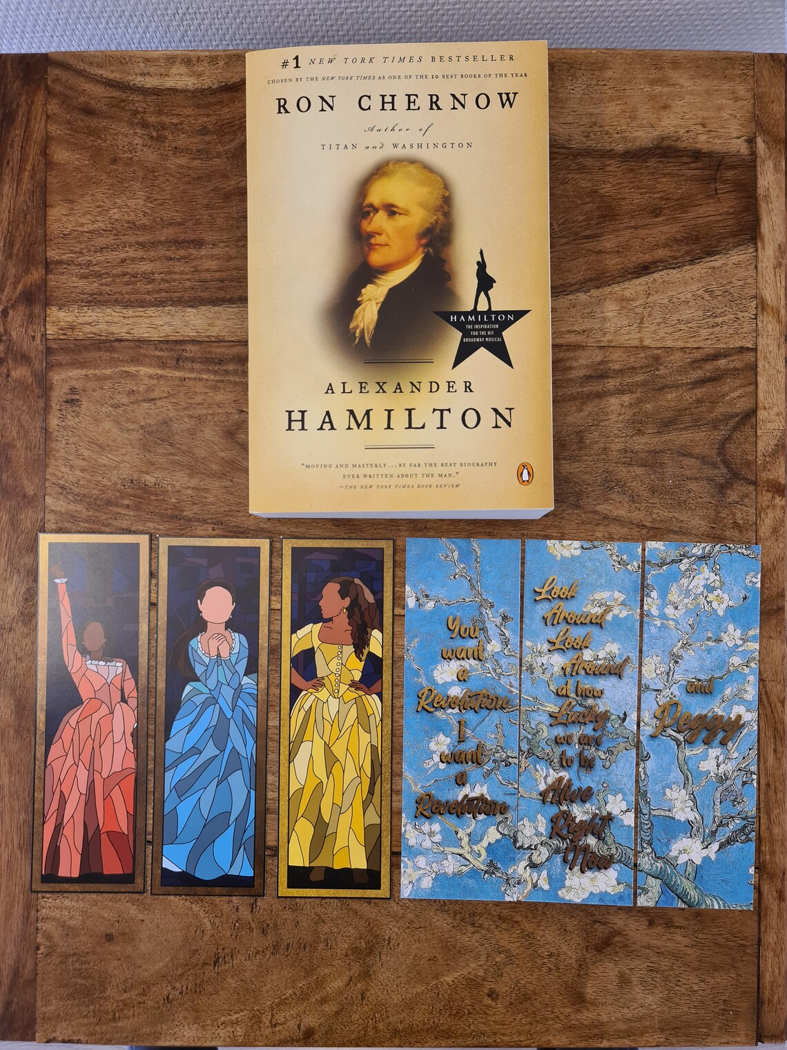 Hamilton Bookmark Set - Etsy