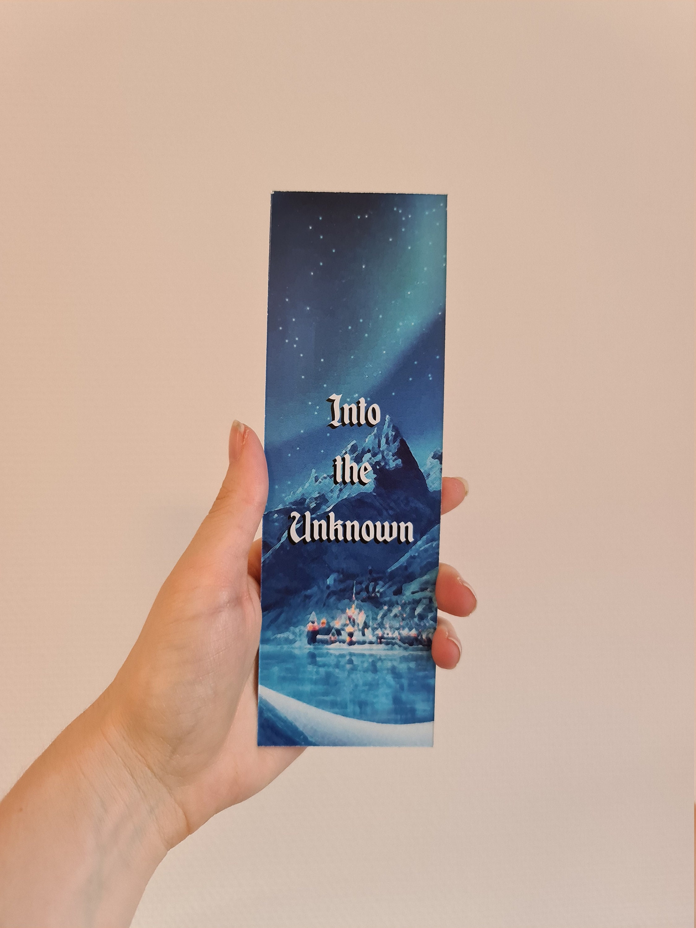 Frozen Elsa Bookmark Ice Queen Into the Unknown - Etsy