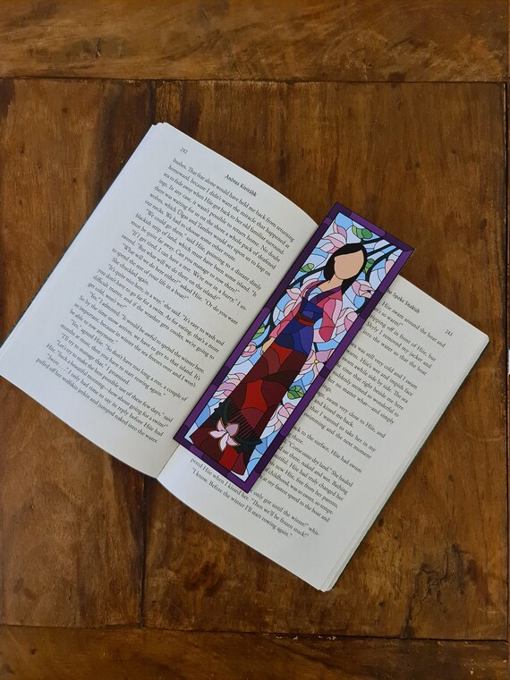 Mulan Bookmark Disney Princess Honor to Us All Cherry | Etsy