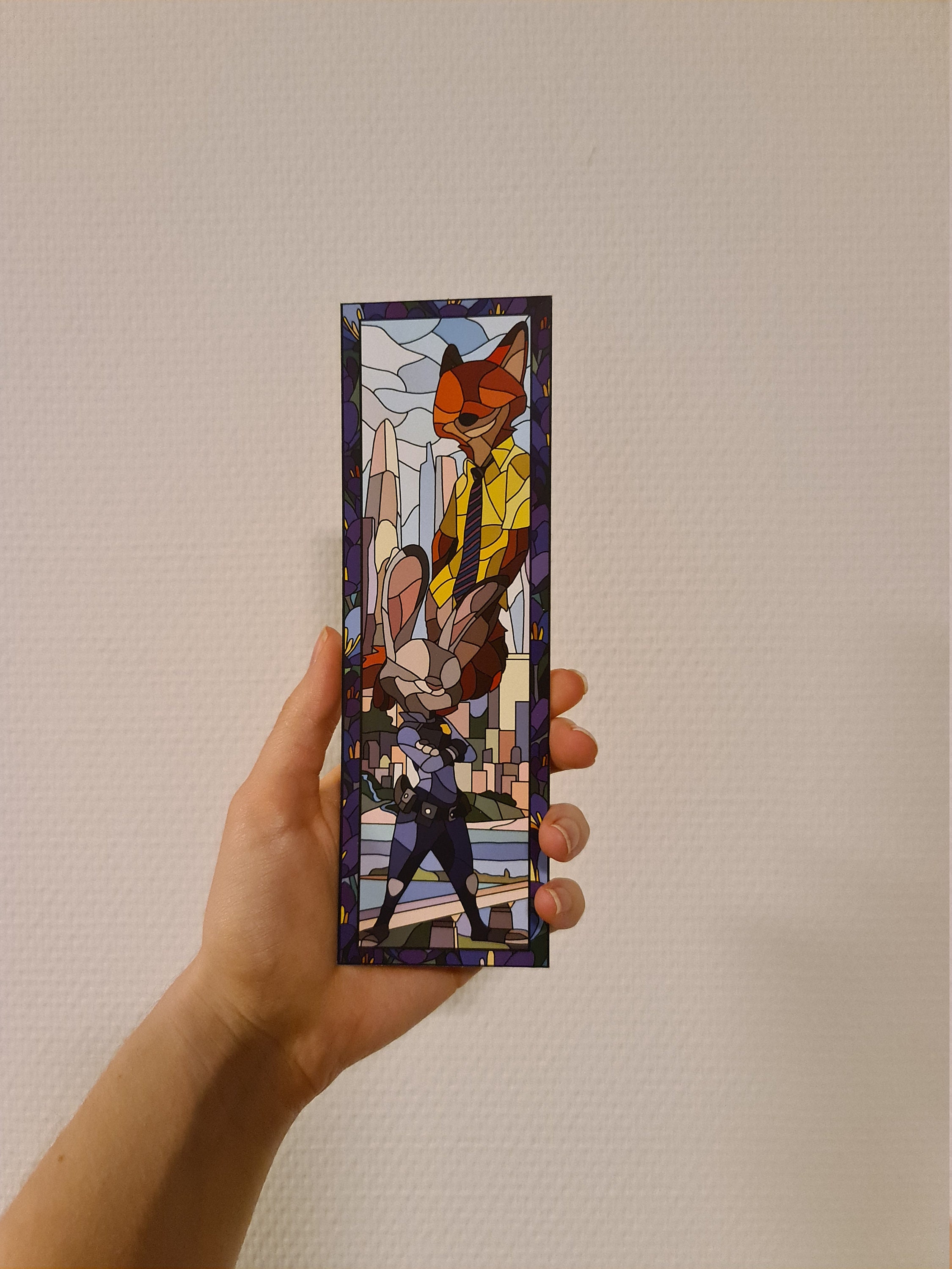 Zootopia Bookmark Disney Classic Judy Hopps and Nick Wilde - Etsy