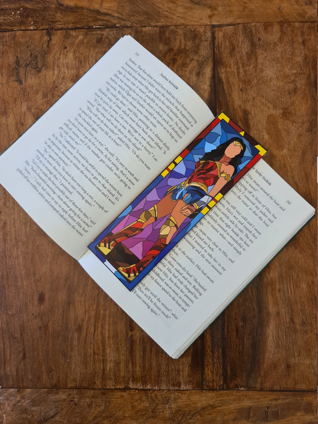 Wonder Woman, DC Bookmark, Gal Gadot - Etsy