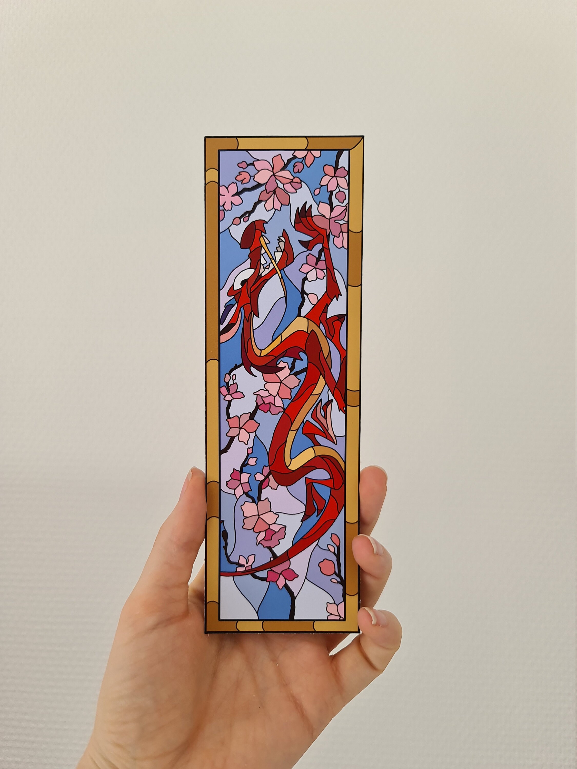 Mushu Bookmark Disney Companion Mulan Eddie Murphy - Etsy