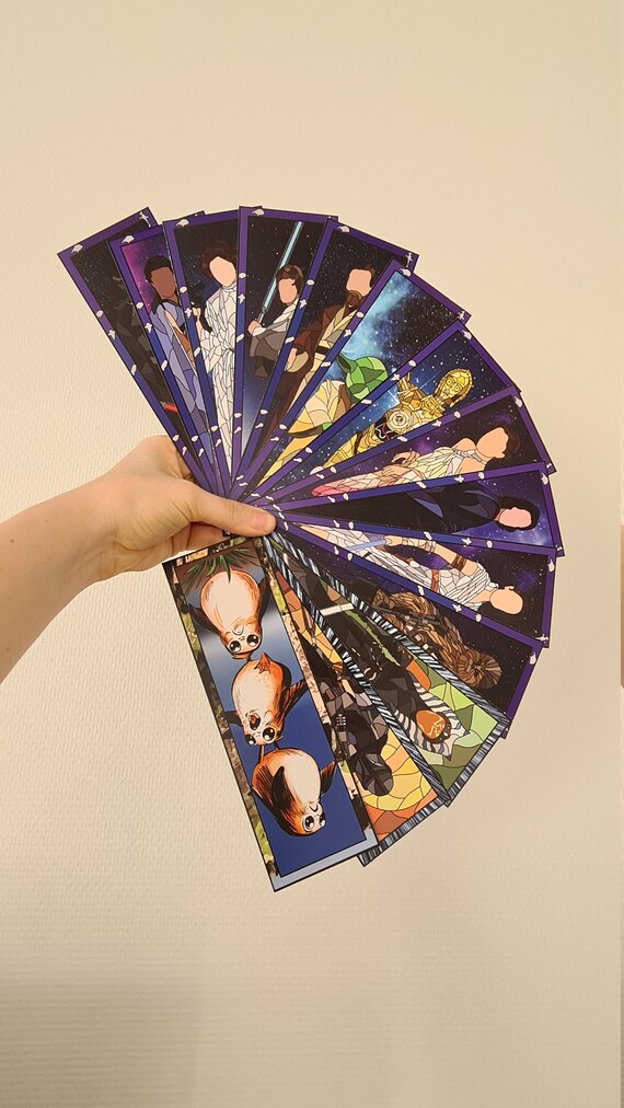 Star Wars Bookmark Set - Etsy