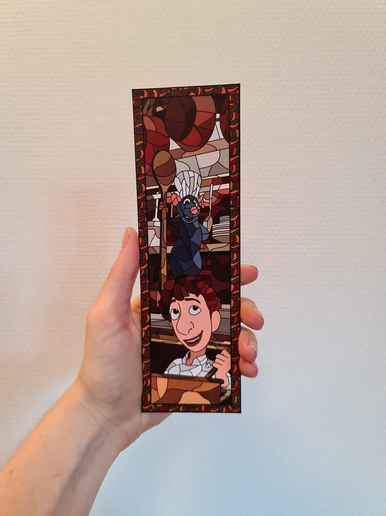 Ratatouille Bookmark Disney Pixar Anyone Can Cook Remy - Etsy