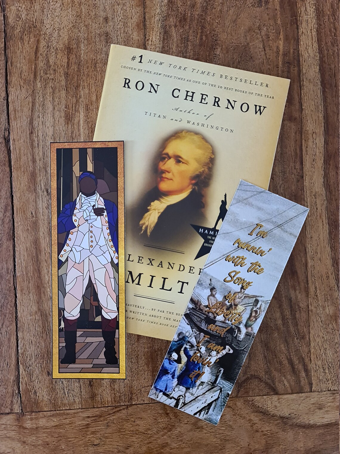 Hamilton Bookmark Set - Etsy