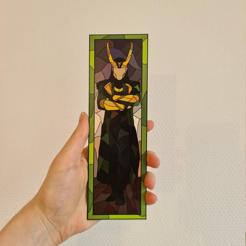 Loki Laufeyson, Marvel Bookmark, God of Mischief, Prince of Asgard ...