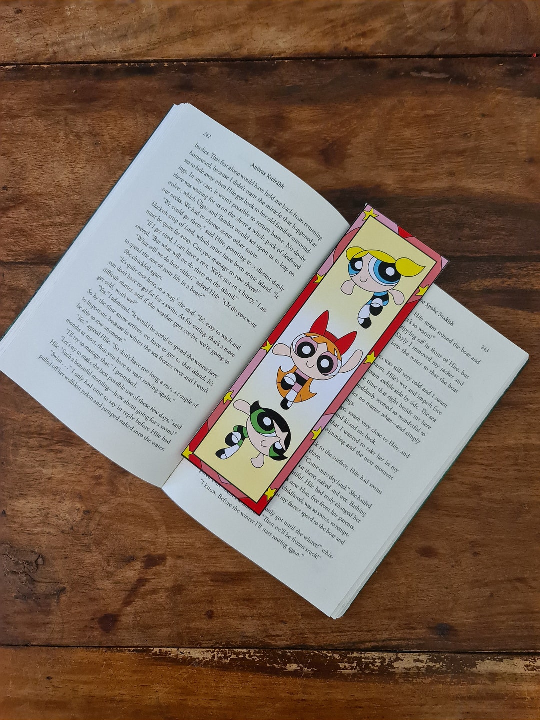 Powerpuff Girls Bookmark, Bubbles Blossom Buttercup - Etsy