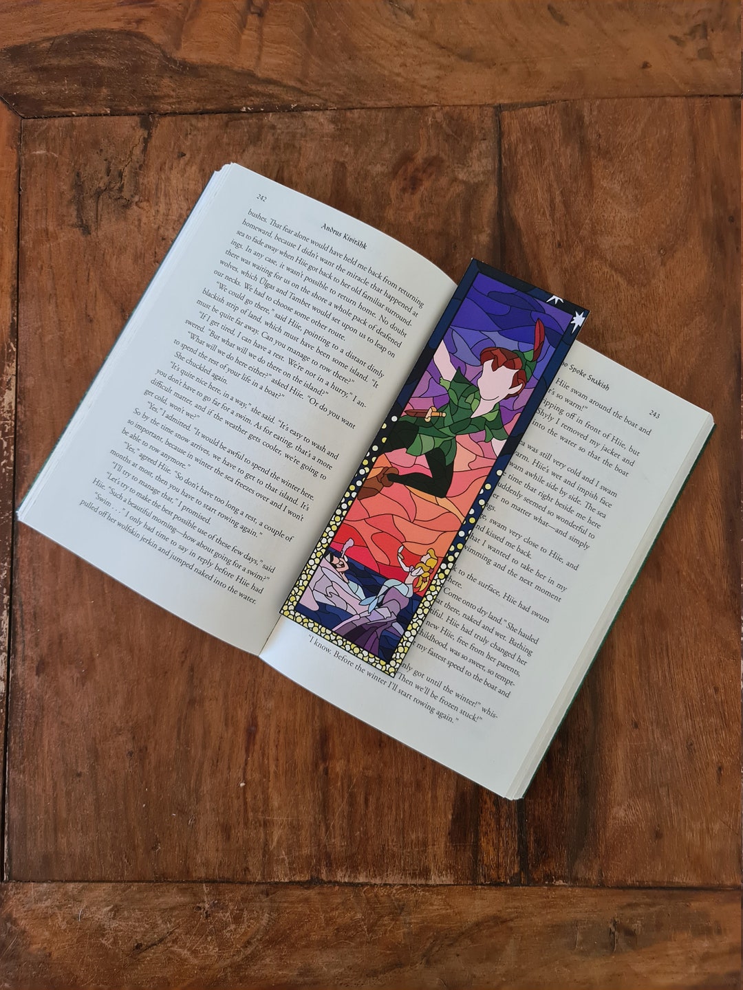Peter Pan Bookmark, Neverland, I Came to Listen to the Stories - Etsy