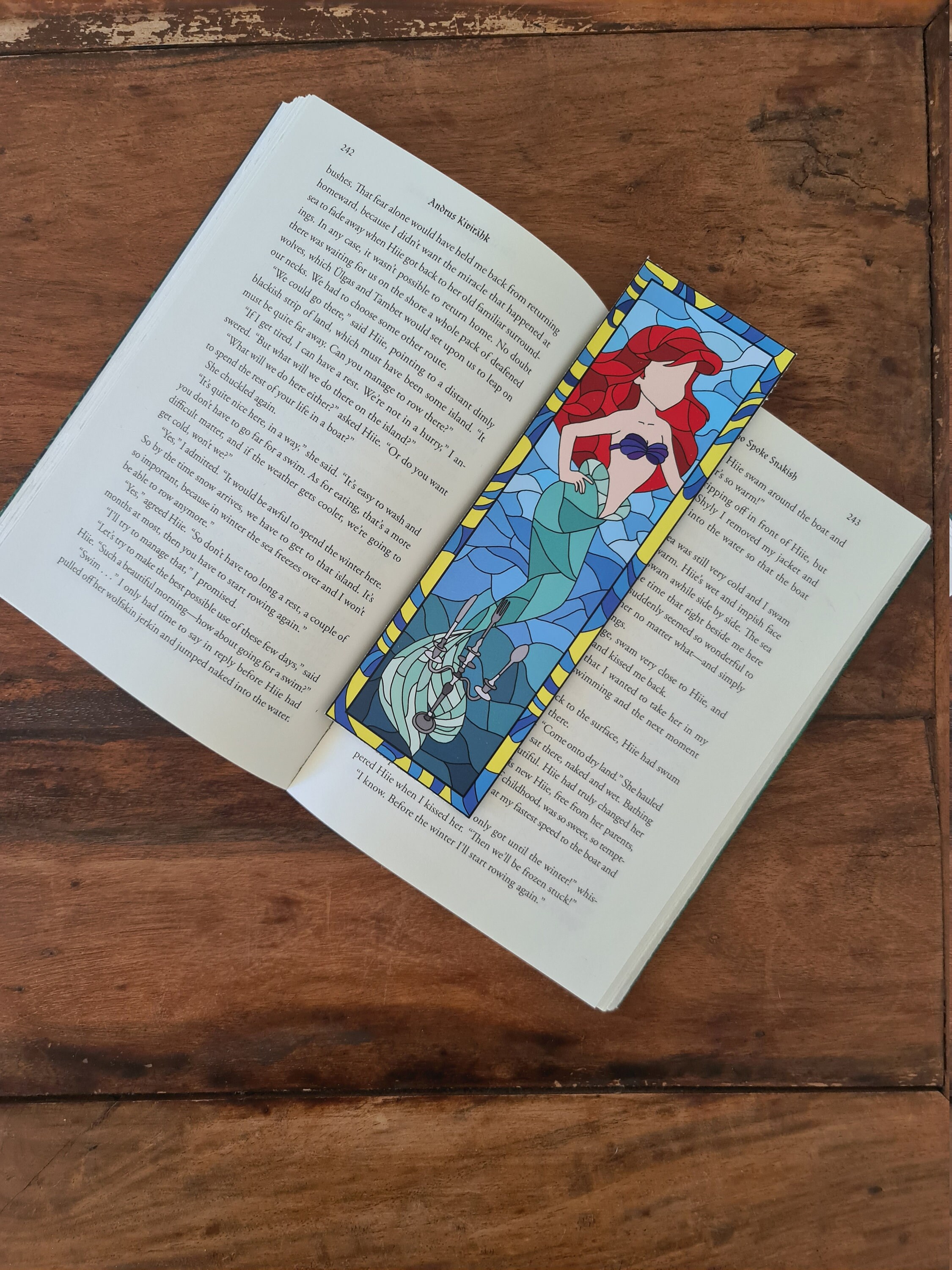 Ariel Bookmark Disney Princess Little Mermaid Part of Your - Etsy