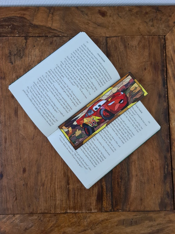 Lightening Mcqueen Bookmark Disney Pixar Cars Ka-chow - Etsy