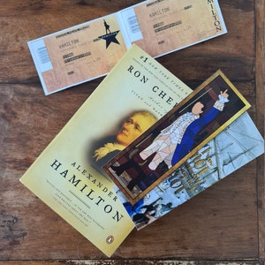 Hamilton Bookmark Set - Etsy