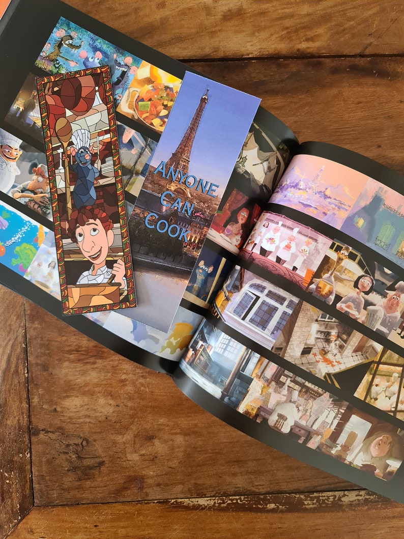 Ratatouille Bookmark Disney Pixar Anyone Can Cook Remy - Etsy