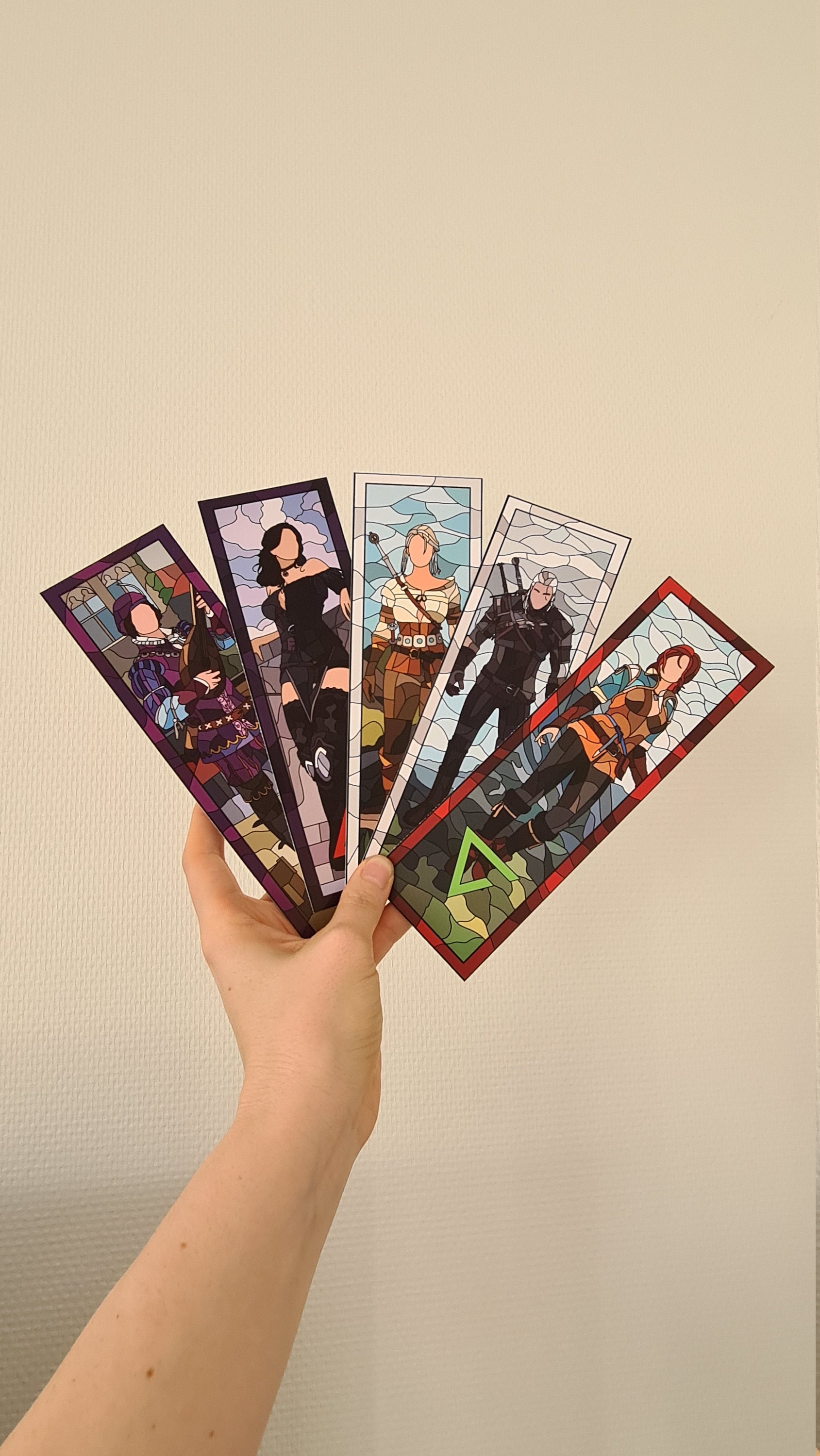 Wtcher Bookmark Set | Etsy