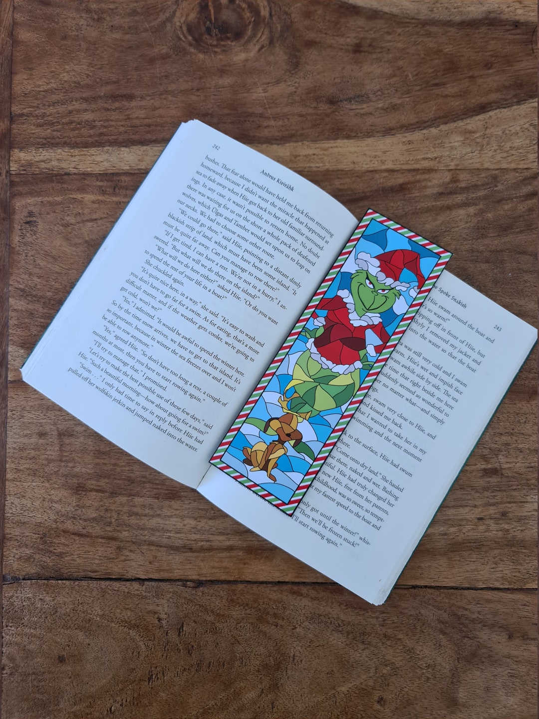Grinch Bookmark, Christmas, Dr Seuss, Jim Carrey - Etsy