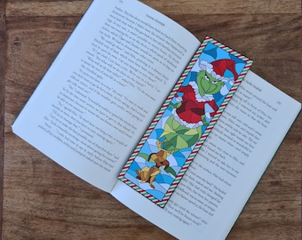 Grinch Bookmark - Etsy UK
