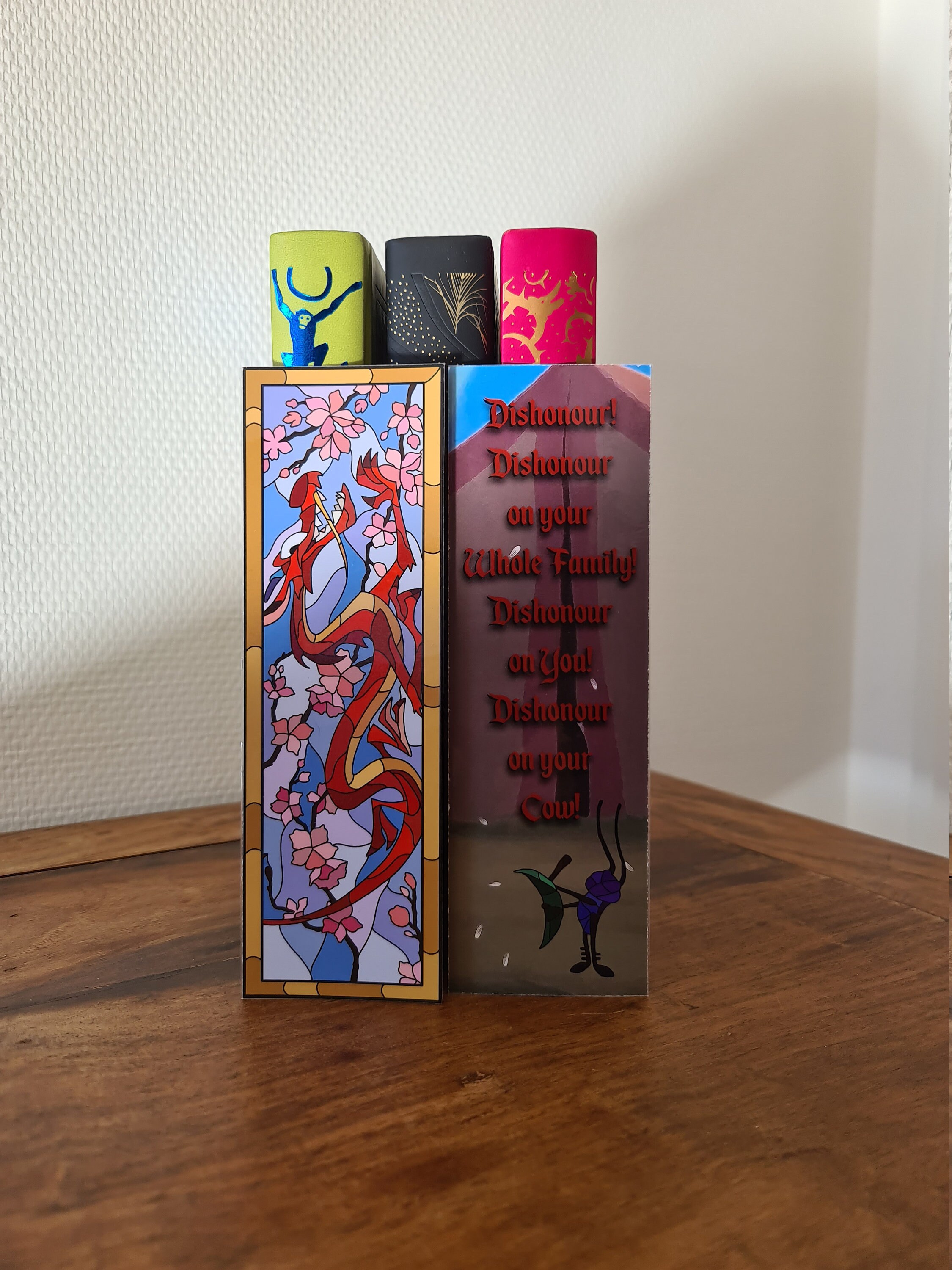 Mushu Bookmark Disney Companion Mulan Eddie Murphy - Etsy