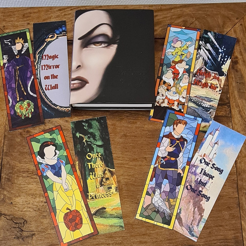 Snowwhite Bookmark, Disney Princess, Once there was a Princess sold by ...