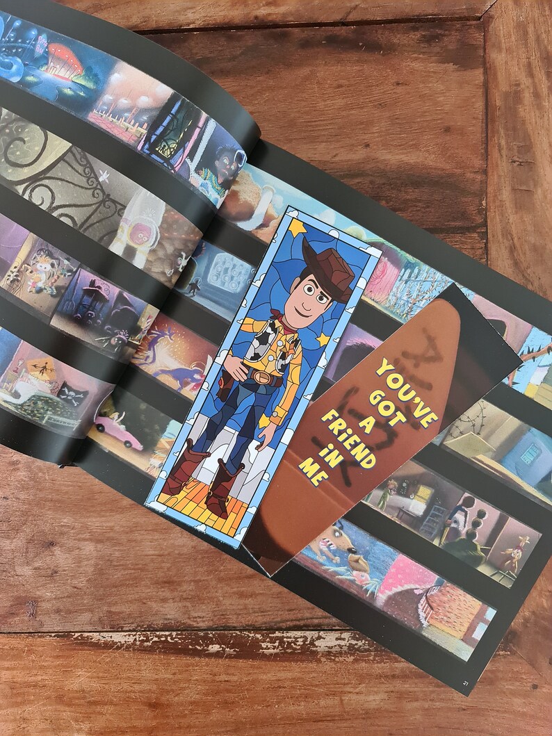Woody Bookmark Disney Pixar Toy Story You've Got A - Etsy