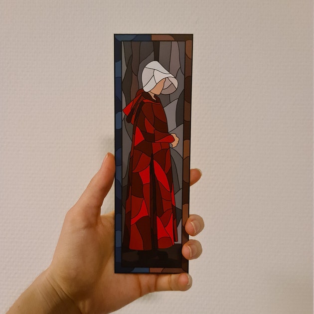 Handmaids Tale Bookmark, Margaret Atwood, Nolite Te Bastardes Carburondorum