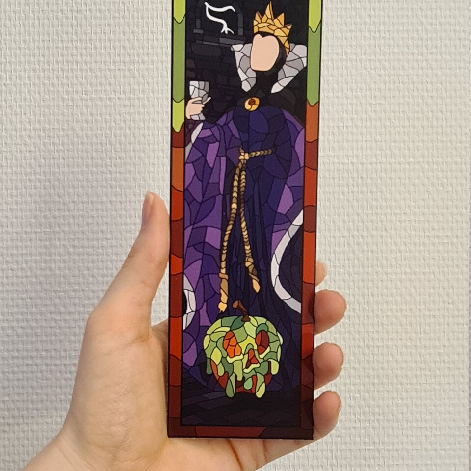 Evil Queen Bookmark, Disney Snow white and the seven dwarfs sold by ...