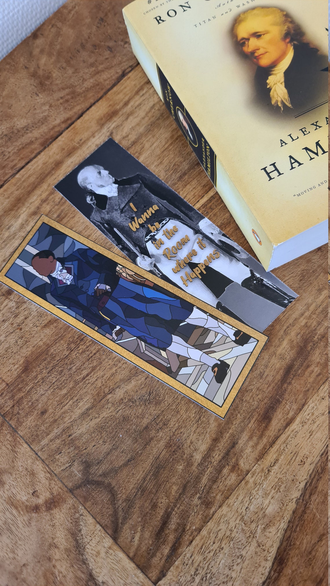 Hamilton Bookmark Set - Etsy