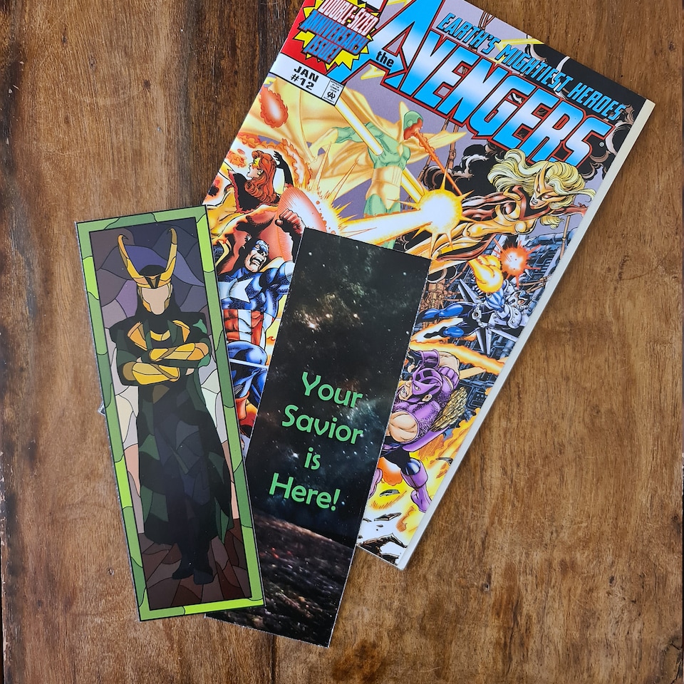 Loki Laufeyson, Marvel Bookmark, God of Mischief, Prince of Asgard ...