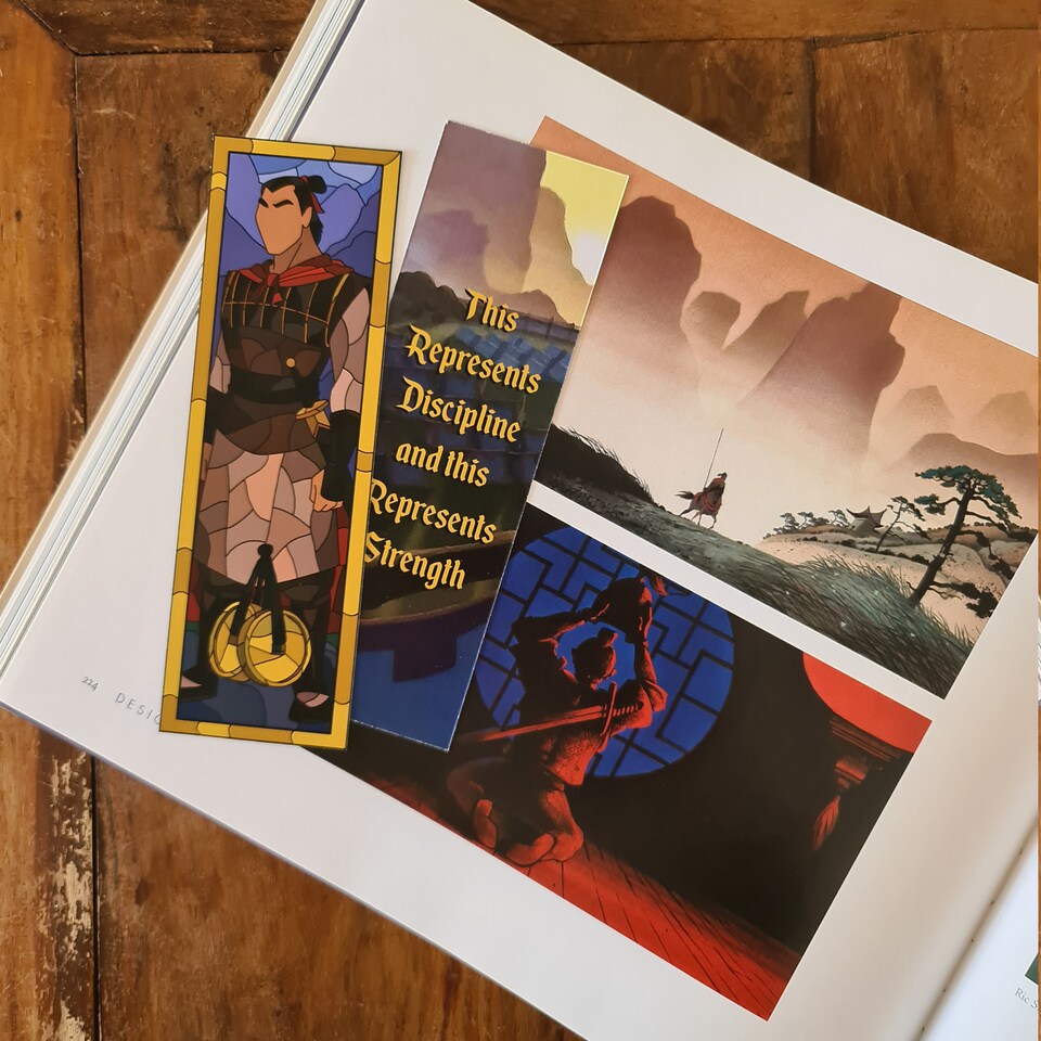 Li Shang Bookmark, Disney Prince, Mulan Designed & Sold By Gregory Harris