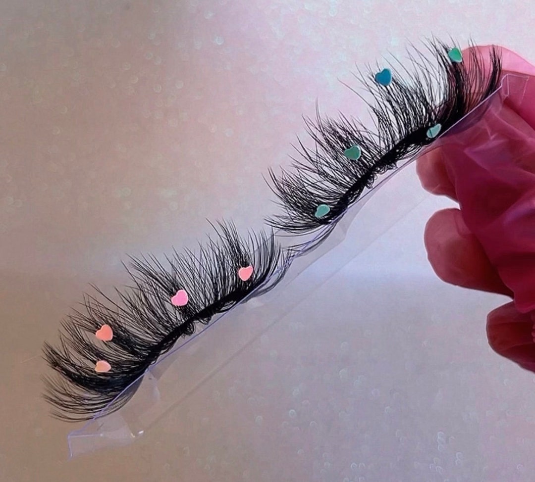 Gender Reveal Strip Lash Set - Etsy