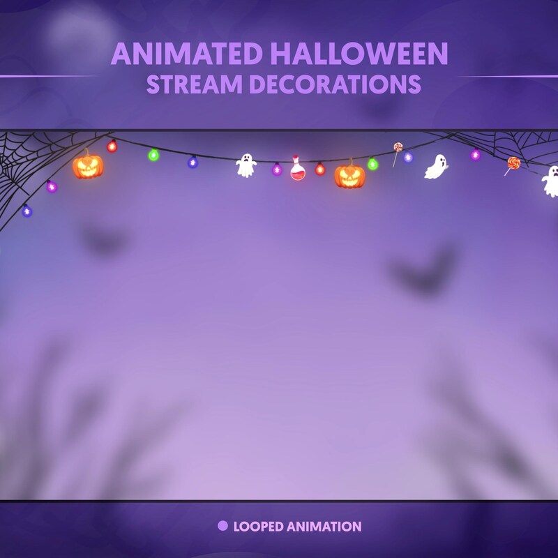 Halloween Twitch Overlay - Etsy