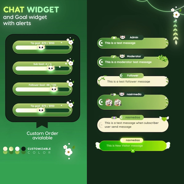 Chat Box Streamelements - Etsy