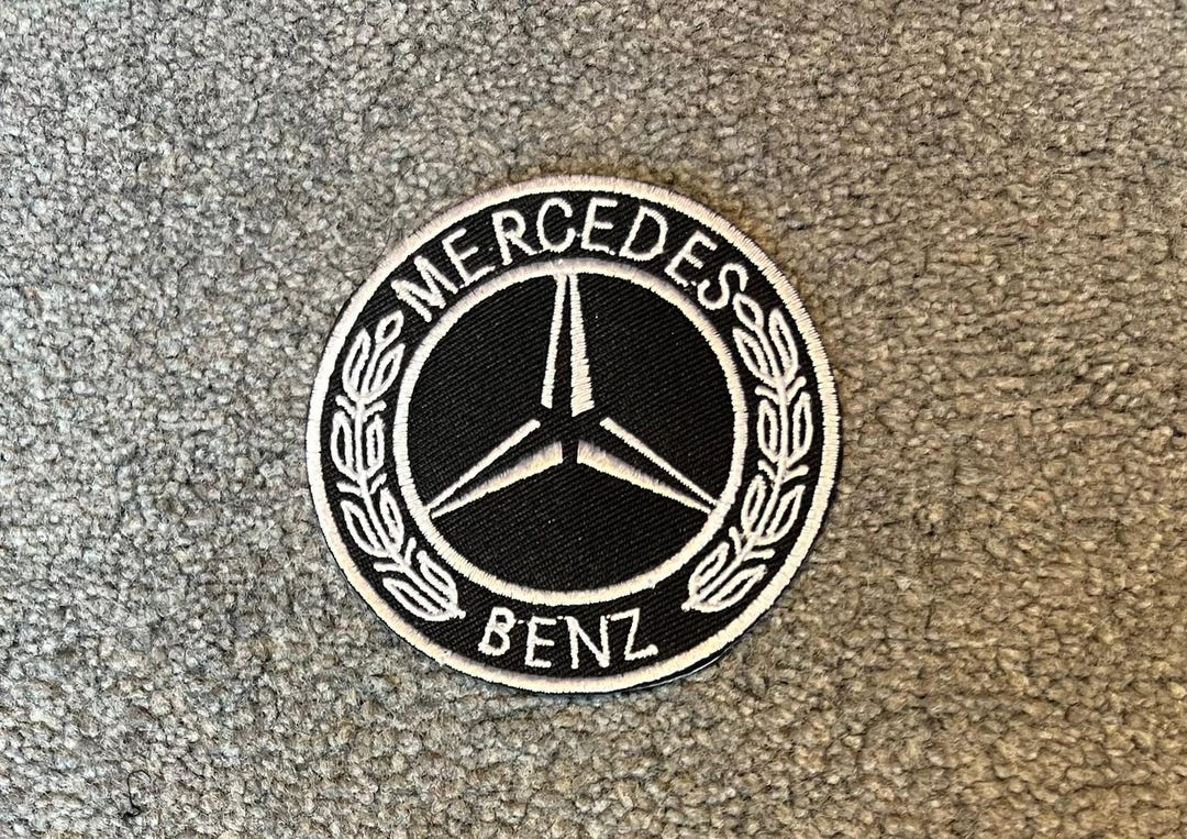 Mercedes Benz Car Embroidery Iron on Patch - Etsy