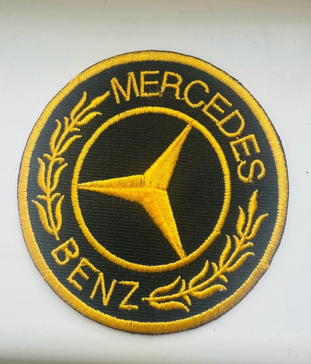 Mercedes Benz Embroidered Logo Patch - Etsy
