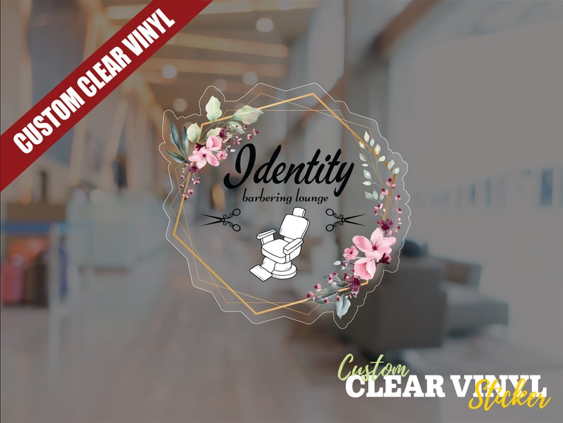 Custom Clear Vinyl Stickers – Weatherproof & Durable - Premium Vinyl ...
