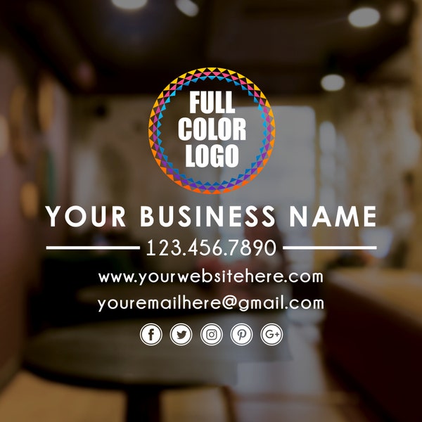 Qr Code Front Door Decal - Etsy