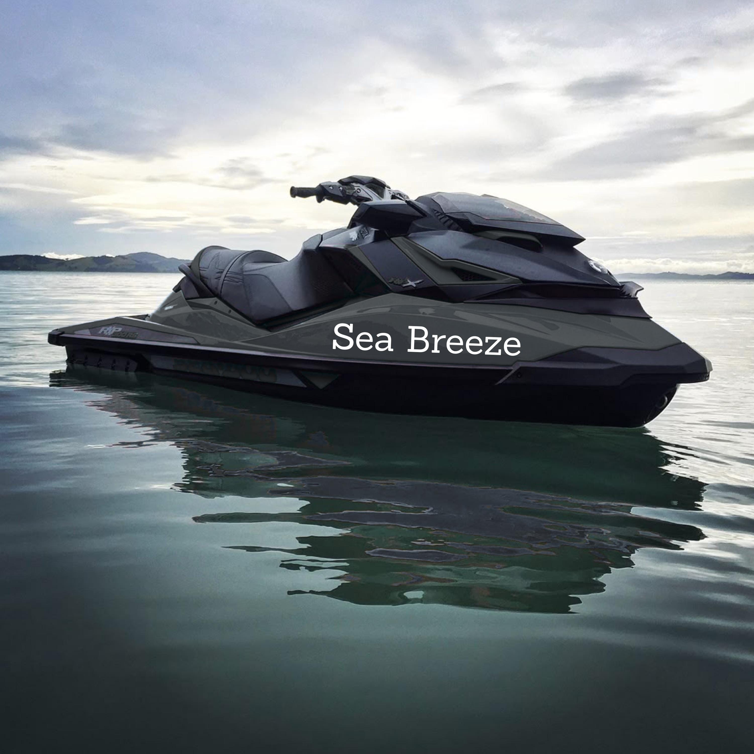 Custom Jet Ski Decal | Personalized Vinyl Name Sticker | Waterproof One ...